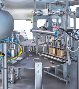 2-PIECE SQUARE BOWL FILLING, FOILING AND CLOSING MACHINE | Pirmak Makina